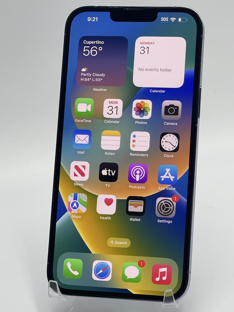 Apple iPhone 13 Pro Max (A2643) Sierra Blue - 128GB - LTE Unlocked